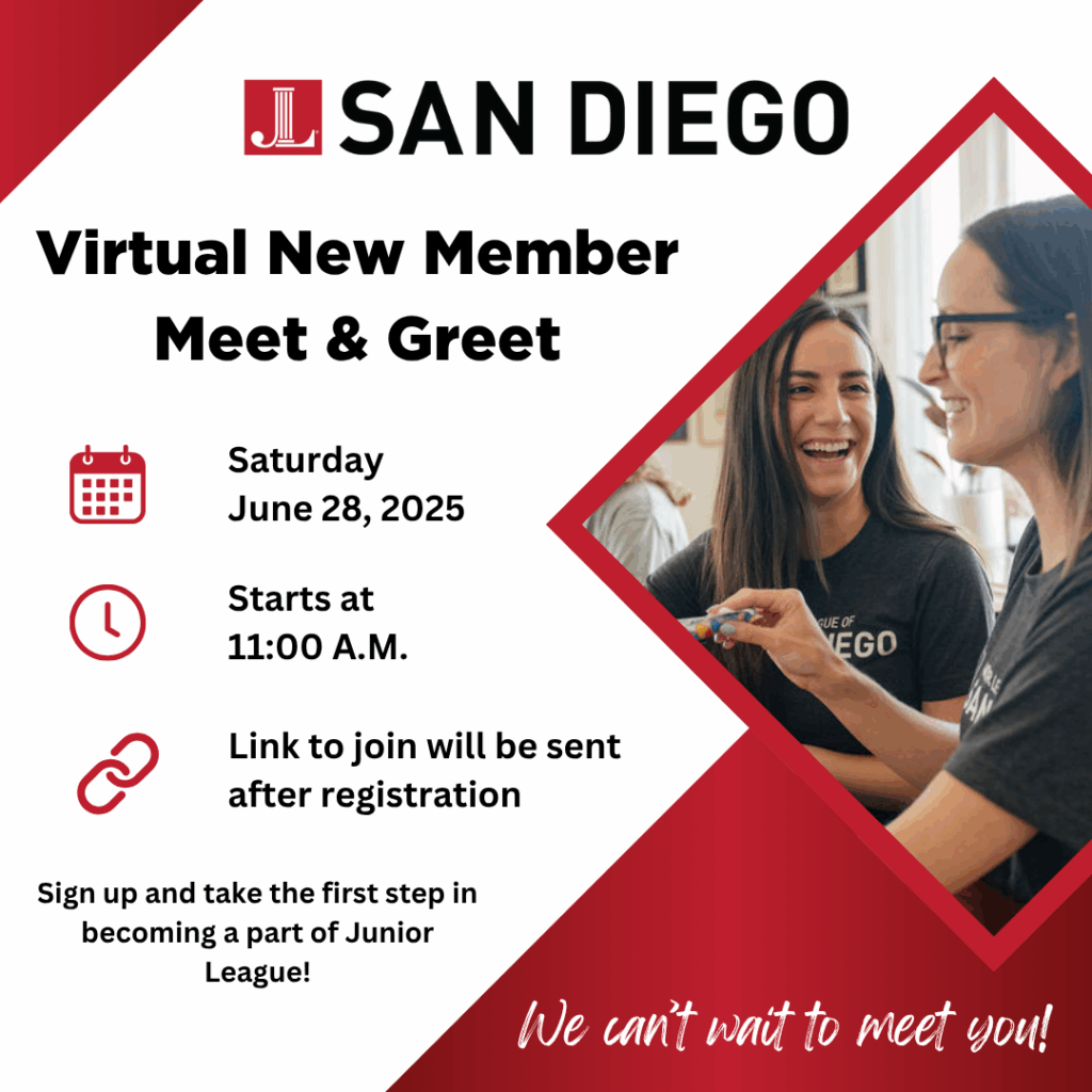 VIRTUAL New Member Meet & Greet: Saturday, June 28th – Junior League of ...
